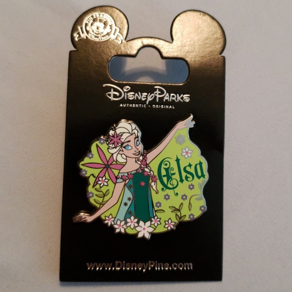Disney | Accessories | Elsa Frozen Fever Pin Disneyland | Poshmark